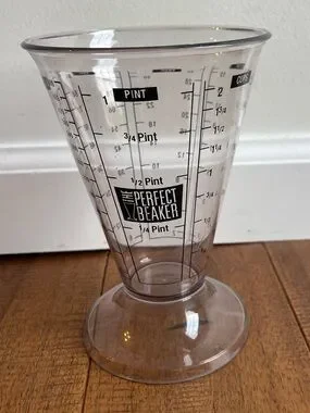 Kitchen | The Perfect Beaker Clear Plastic Measuring 2 Cup Pint Ounces ...